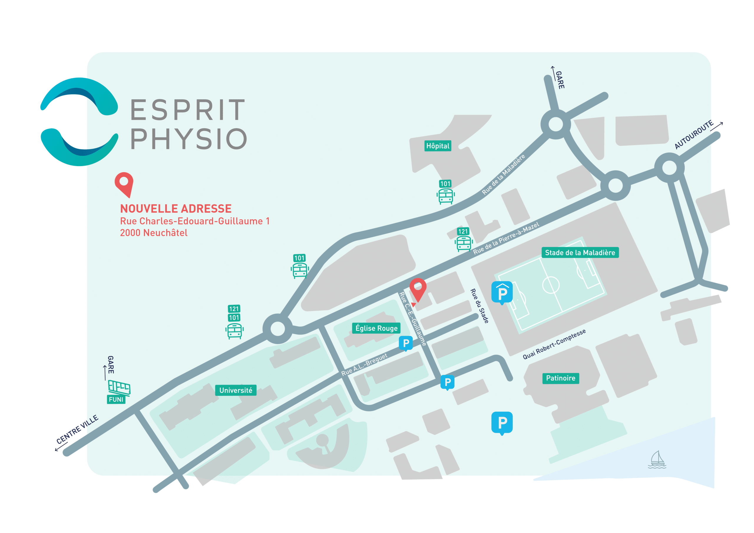 Physio à Neuchâtel - Physiothérapeute | Esprit Physio